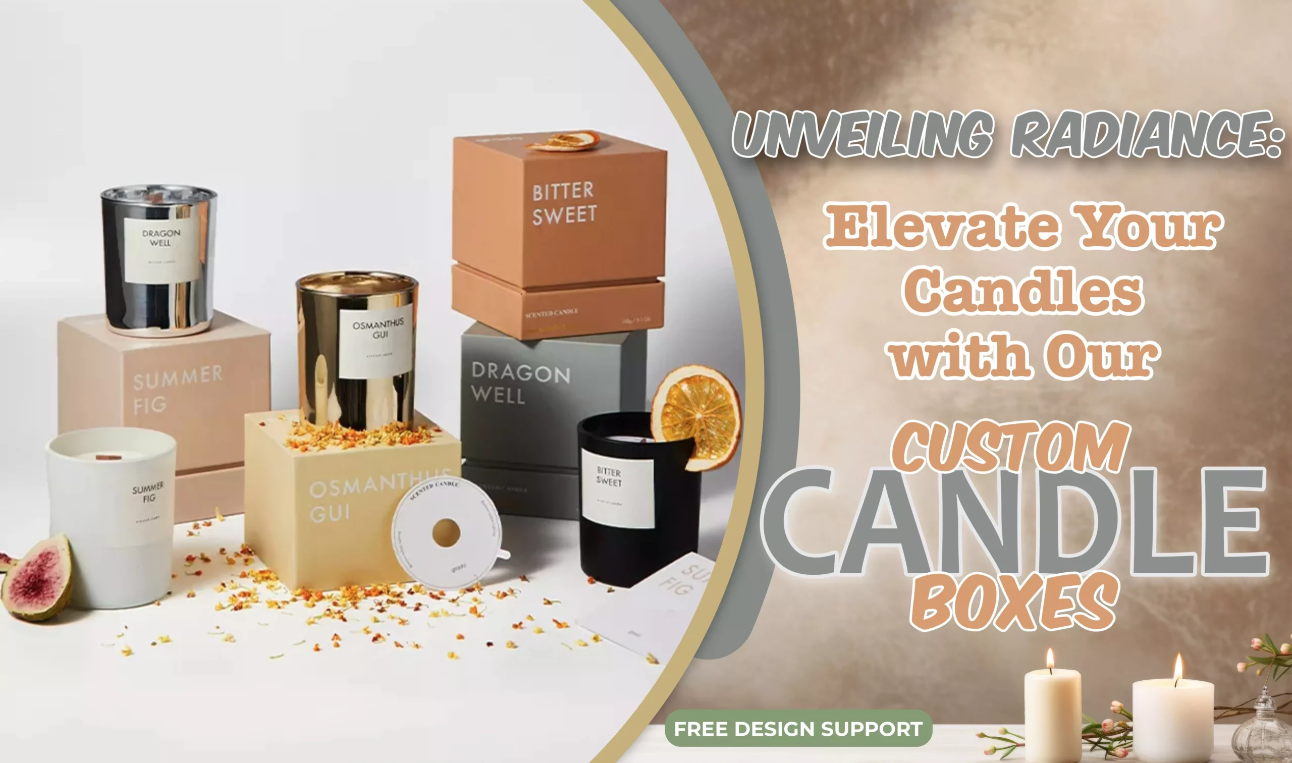 Custom Candle Boxes - The Box Zilla