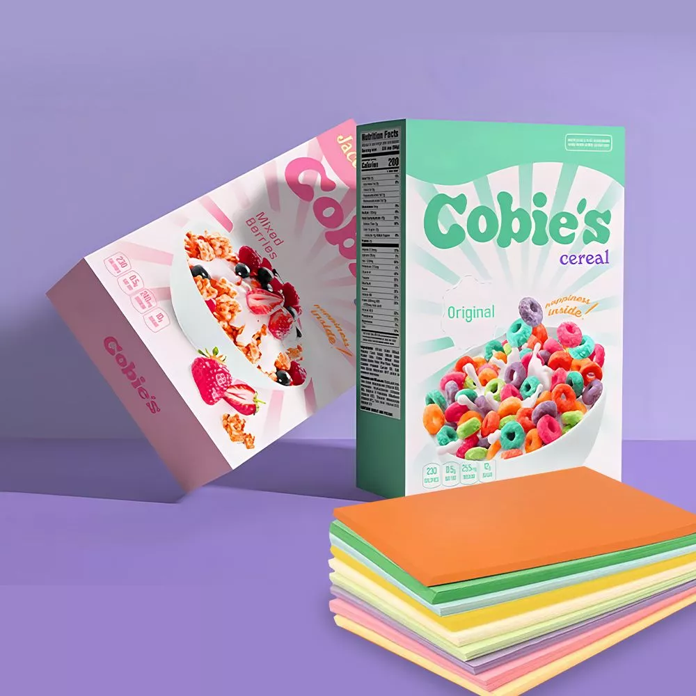 Custom Printed Cereal Boxes Wholesale Rate