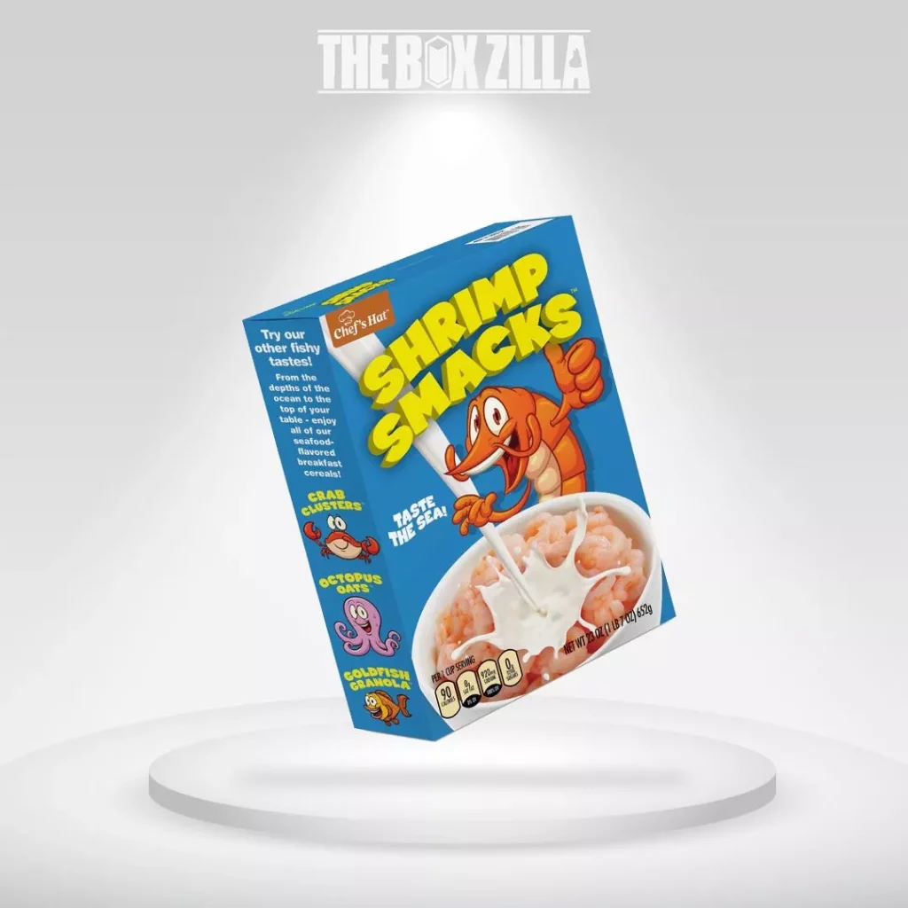 Custom Seal End Cereal Boxes - The Box Zilla